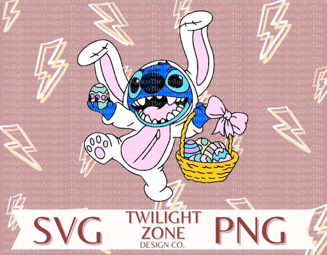 Alien Rabbit SVG | Easy Cut File for Cricut, Layered by Colour. PNG ...