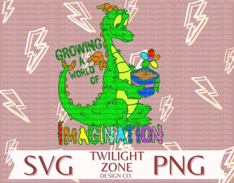 Growing Imagination SVG | Easy Cut File for Cricut, Layered by Colour ...