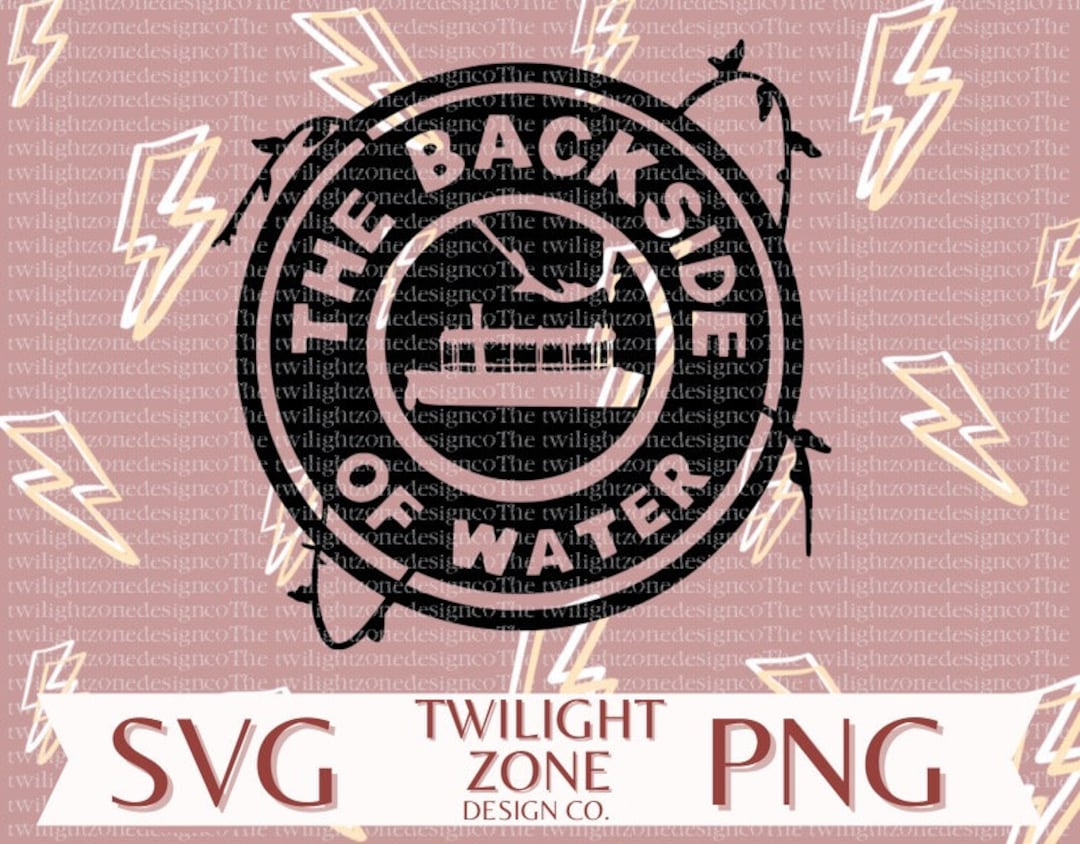 Backside of Water Coffee SVG | Easy Cut File for Cricut, Layered by ...