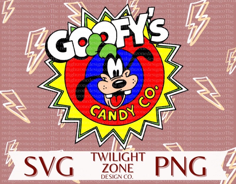 Candy Co Goof SVG Easy Cut File for Cricut Layered by - Etsy