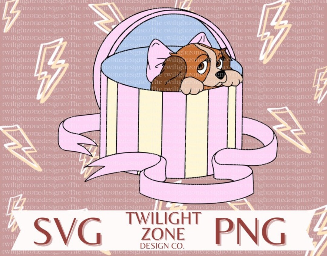 Lady in a Box SVG | Easy Cut File for Cricut, Layered by Colour. PNG ...