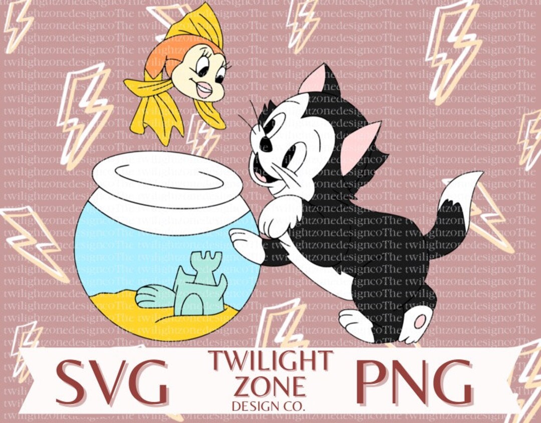 Cat and Fish SVG | Easy Cut File for Cricut, Layered by Colour. PNG ...