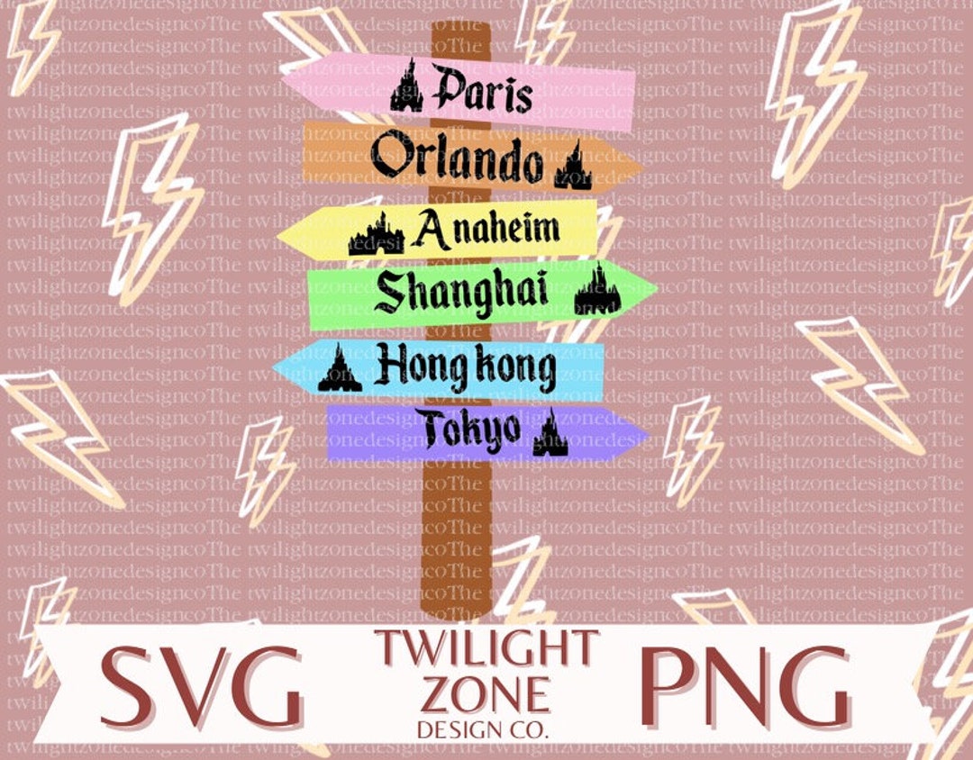 Park Signpost SVG | Easy Cut File for Cricut, Layered by Colour. PNG ...
