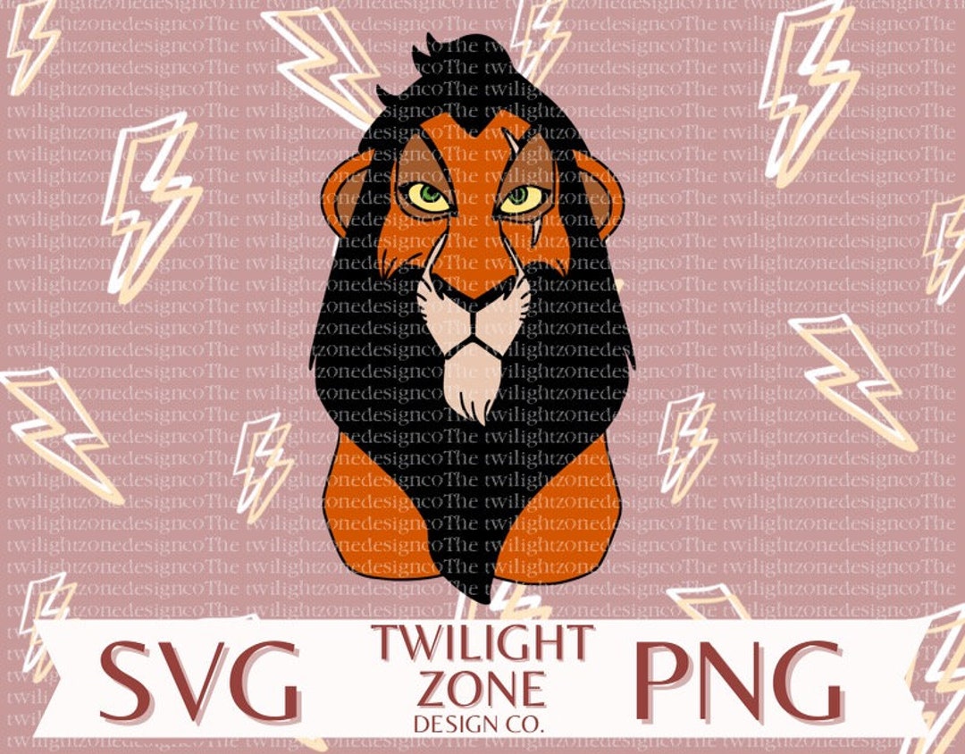 Scar SVG Easy Cut File for Cricut, Layered by Colour. PNG Colour File ...