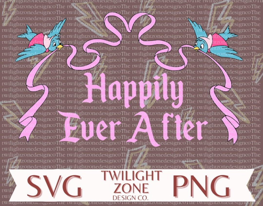 Happily Ever After SVG | Easy Cut File for Cricut, Layered by Colour ...