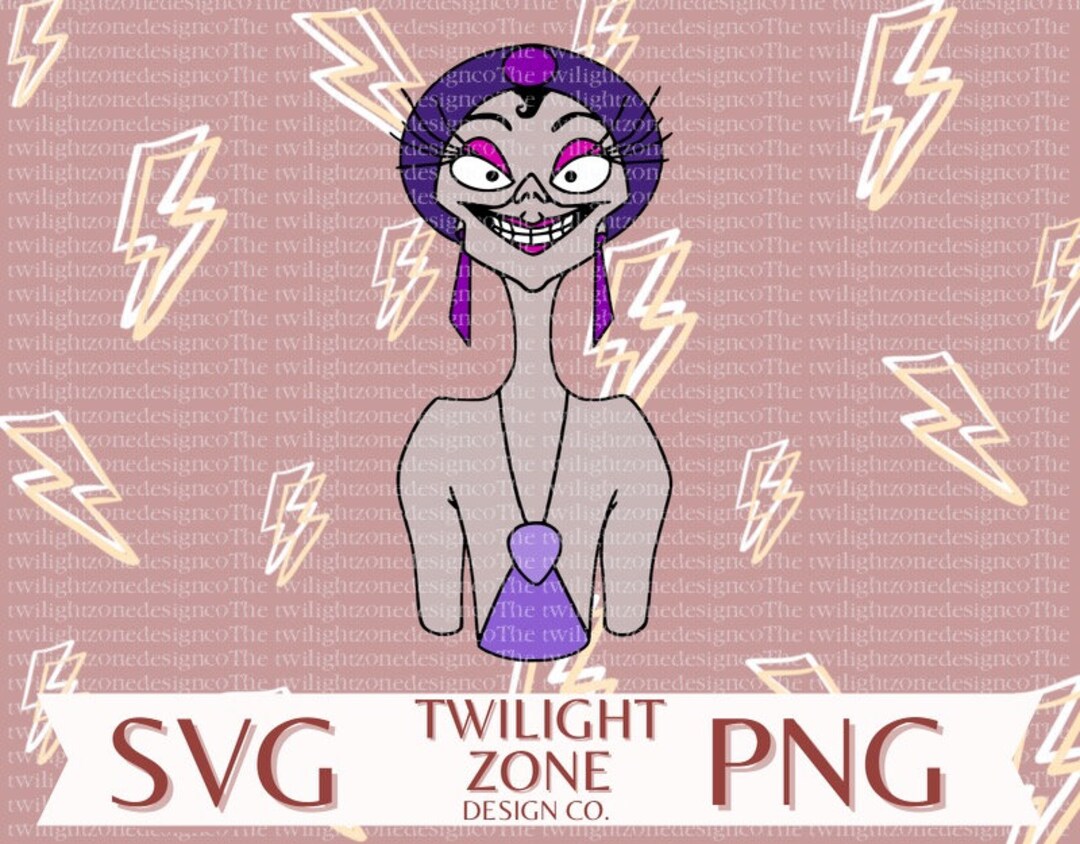 Yzma SVG | Easy Cut File for Cricut, Layered by Colour. PNG | Colour ...
