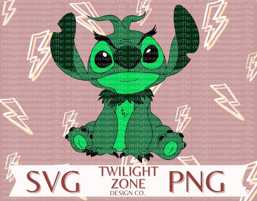 Mean Green Alien SVG | Easy Cut File for Cricut, Layered by Colour. PNG ...