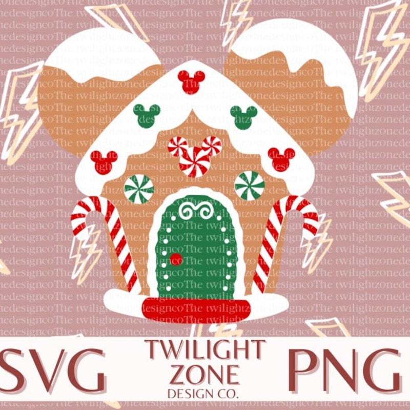 Mickey Gingerbread Svg - Etsy