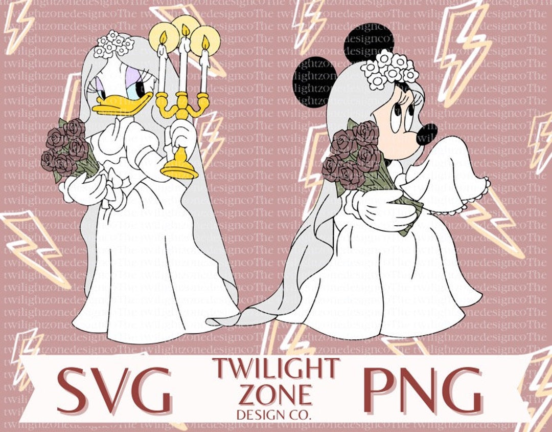 Ghost Brides SVG | Easy Cut File for Cricut, Layered by Colour. PNG ...