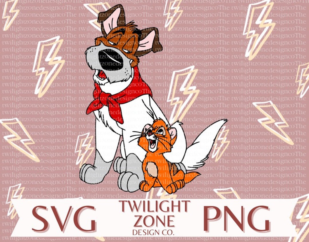 Oliver and Dodger SVG | Easy Cut File for Cricut, Layered by Colour ...