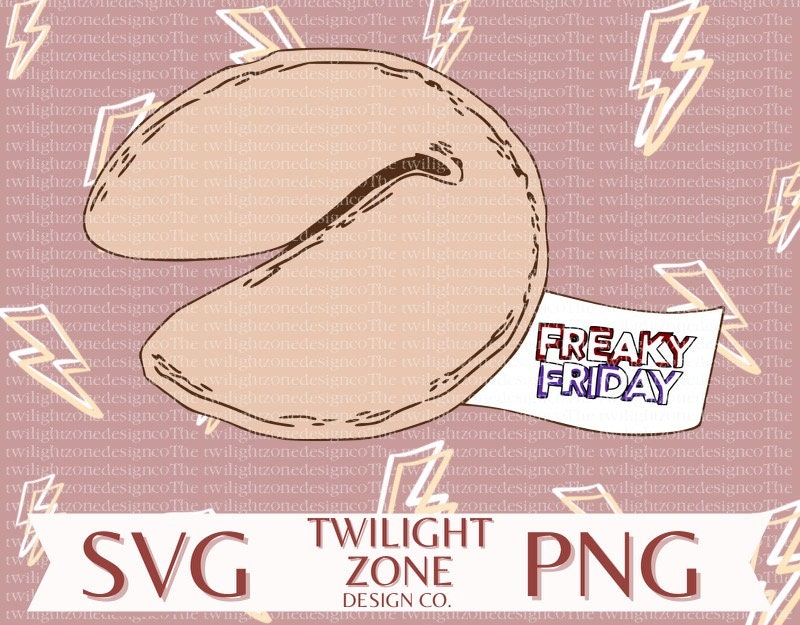 Freaky Friday SVG Easy Cut File for Cricut, Layered by Colour. PNG ...