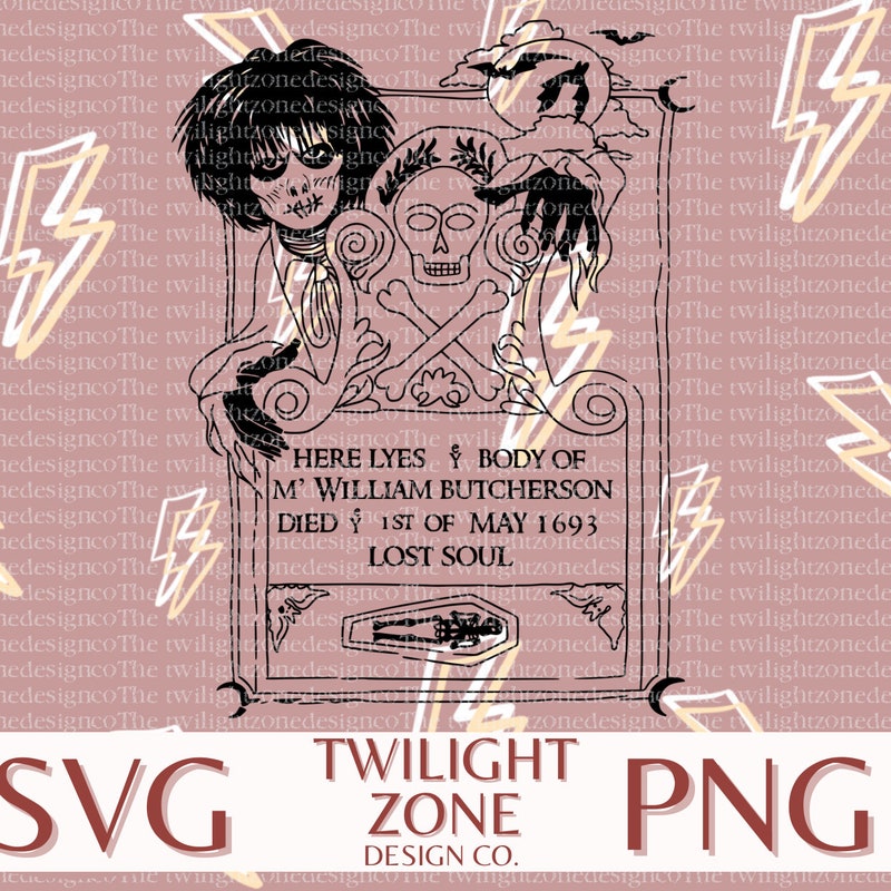 Billy Butcherson Tombstone - Etsy