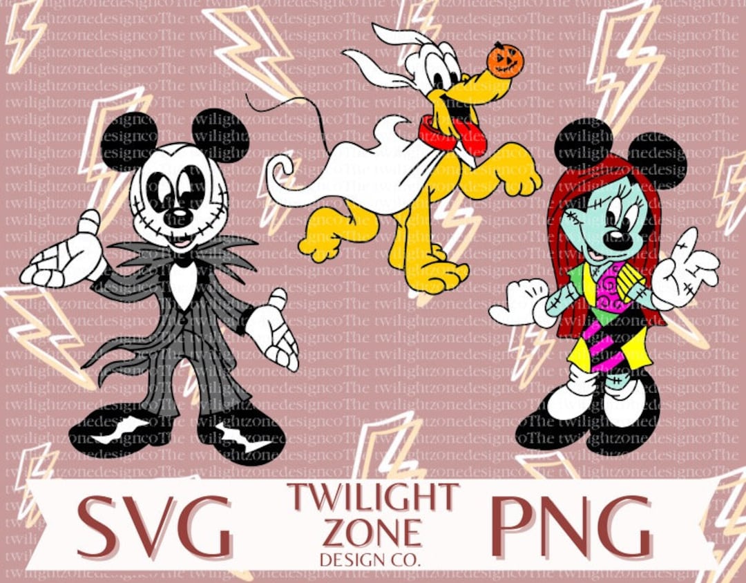 Nightmare Mice SVG | Easy Cut File for Cricut, Layered by Colour. PNG ...