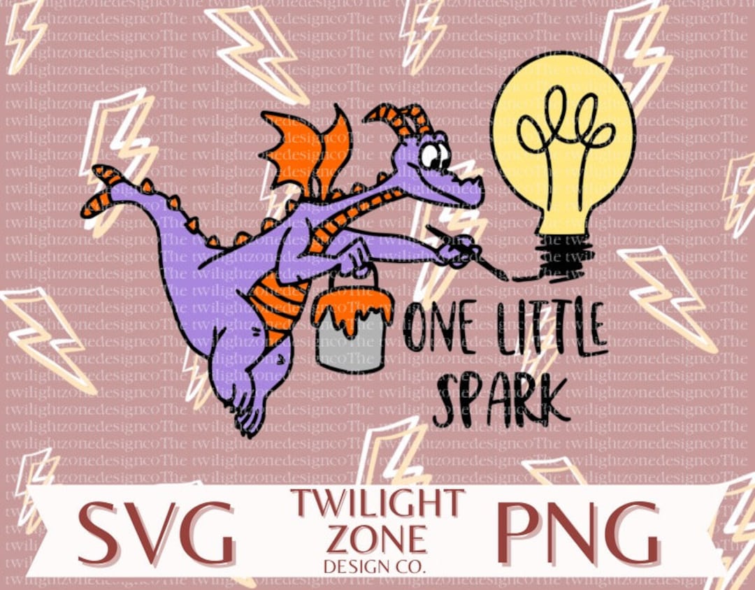 One Little Spark SVG | Easy Cut File for Cricut, Layered by Colour. PNG ...