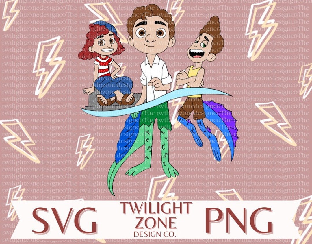 Luca SVG | Easy Cut File for Cricut, Layered by Colour. PNG | Colour ...