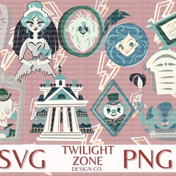 Haunted Mansion Svg - Etsy