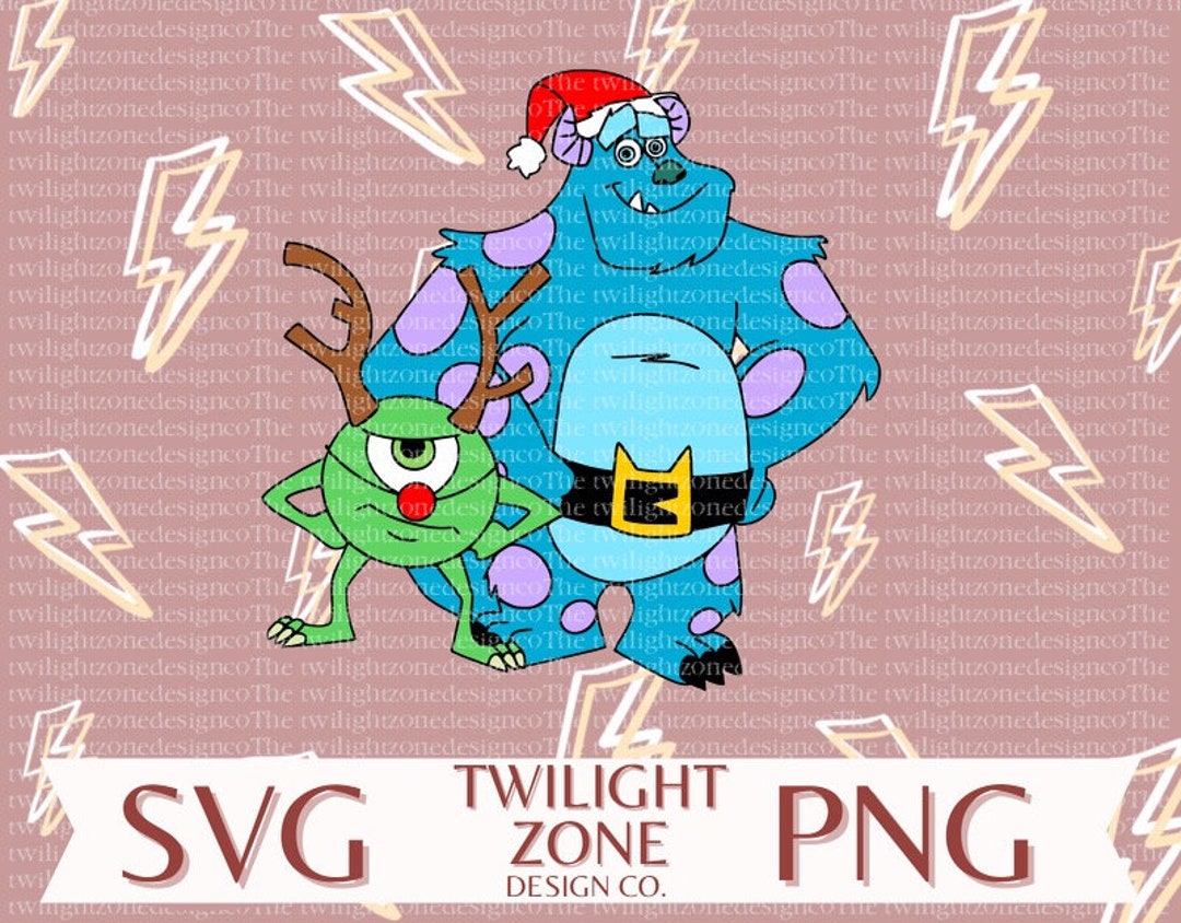 Merry Monsters SVG | Easy Cut File for Cricut, Layered by Colour. PNG ...