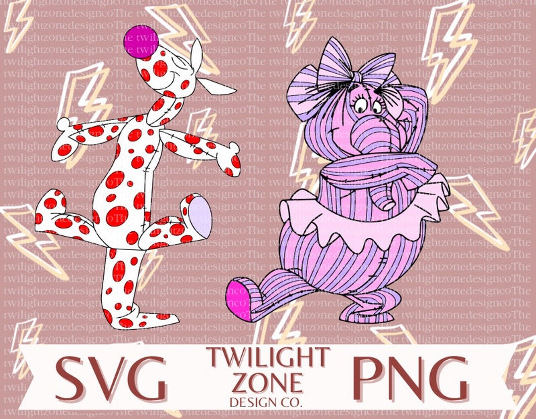 Heffalumps and Woozles SVG | Easy Cut File for Cricut, Layered by ...