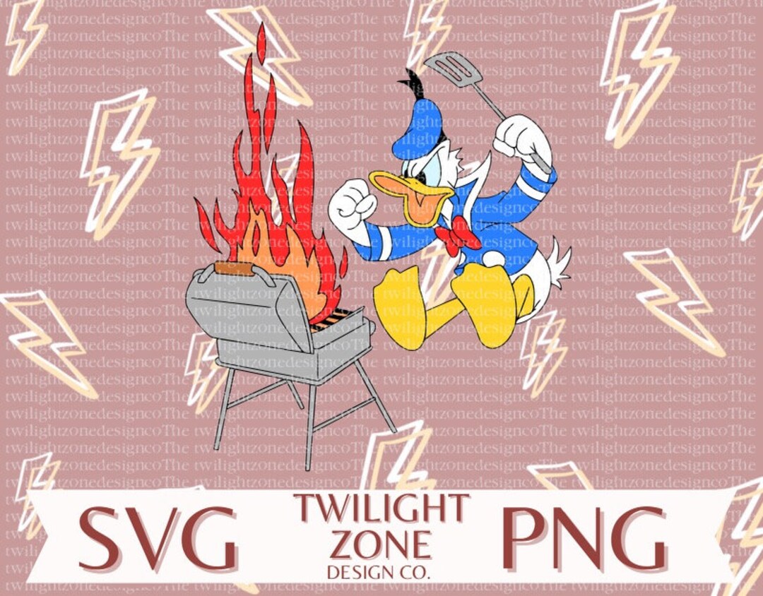 BBQ Duck SVG | Easy Cut File for Cricut, Layered by Colour. PNG ...
