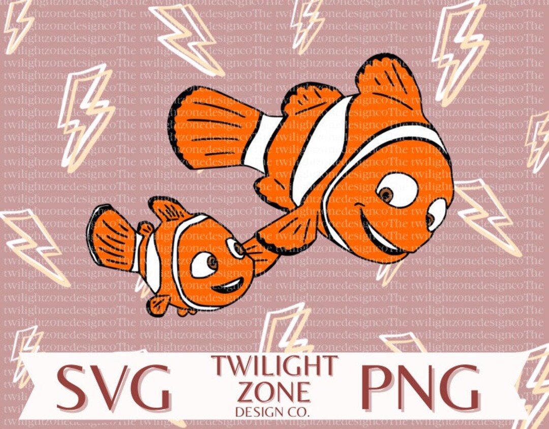 Clownfish SVG | Easy Cut File for Cricut, Layered by Colour. PNG ...