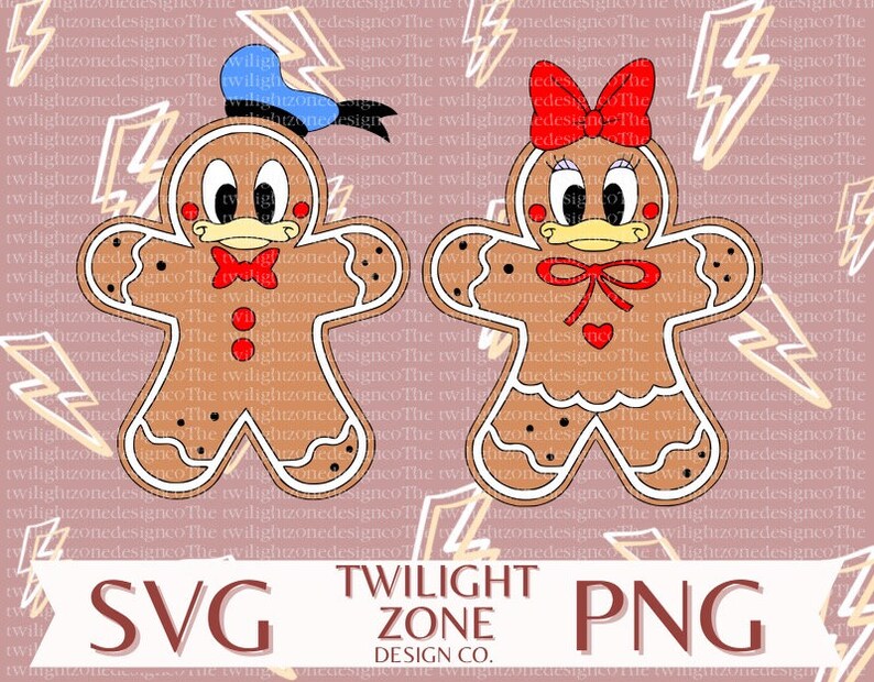 Gingerbread Ducks SVG Easy Cut File for Cricut Layered by - Etsy Australia