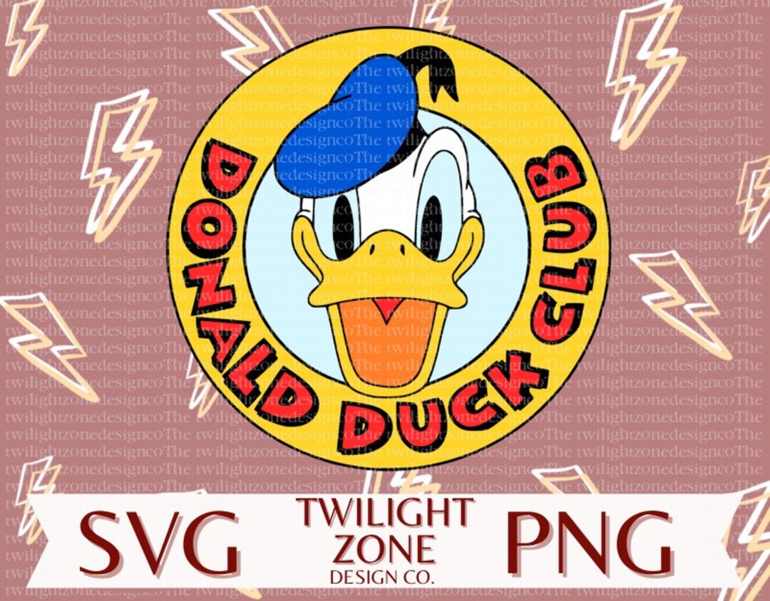 Duck Club SVG | Easy Cut File for Cricut, Layered by Colour. PNG ...