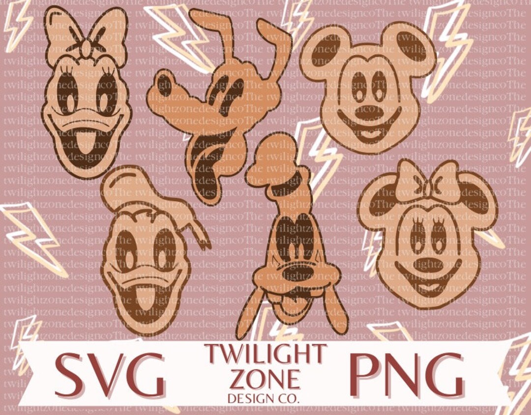 Character Waffles SVG | Easy Cut File for Cricut, Layered by Colour ...