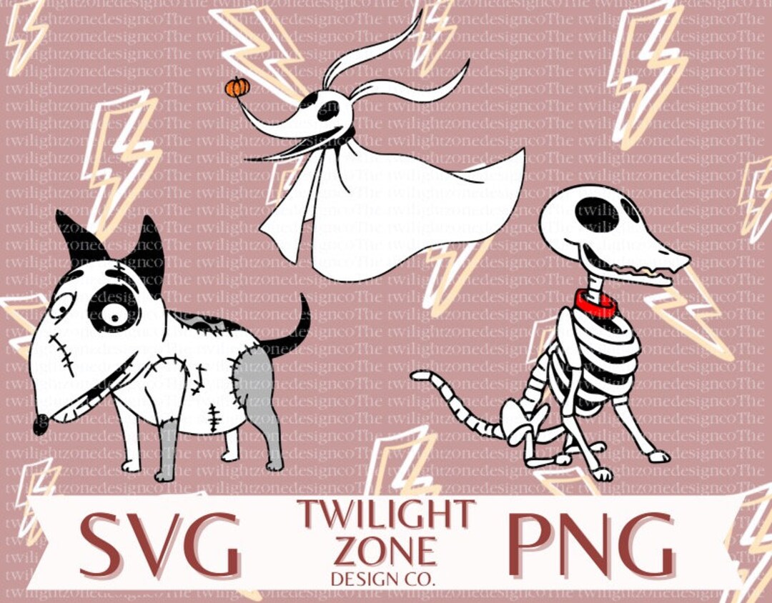 Spooky Dogs SVG | Easy Cut File for Cricut, Layered by Colour. PNG ...
