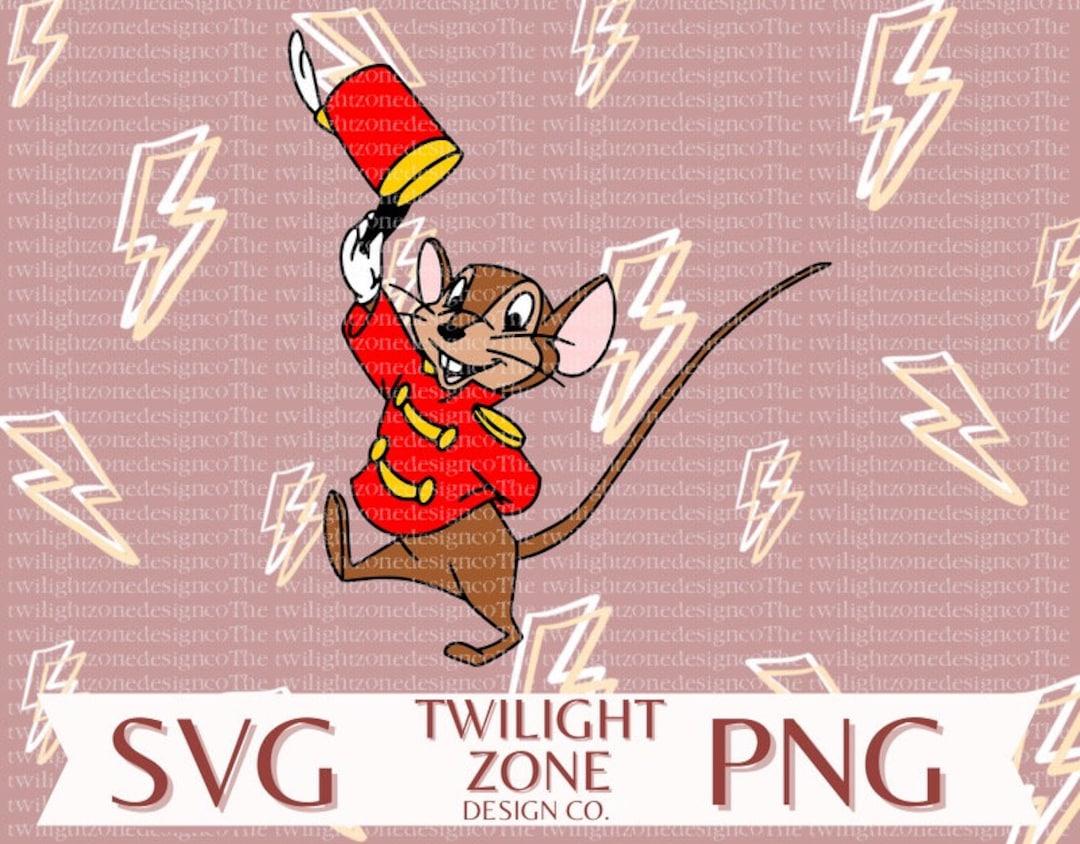 Timothy Q Mouse SVG | Easy Cut File for Cricut, Layered by Colour. PNG ...