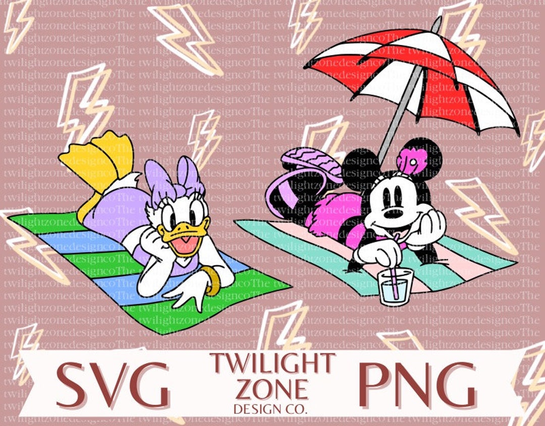 Sunbathing SVG Easy Cut File for Cricut, Layered by Colour. PNG Colour ...