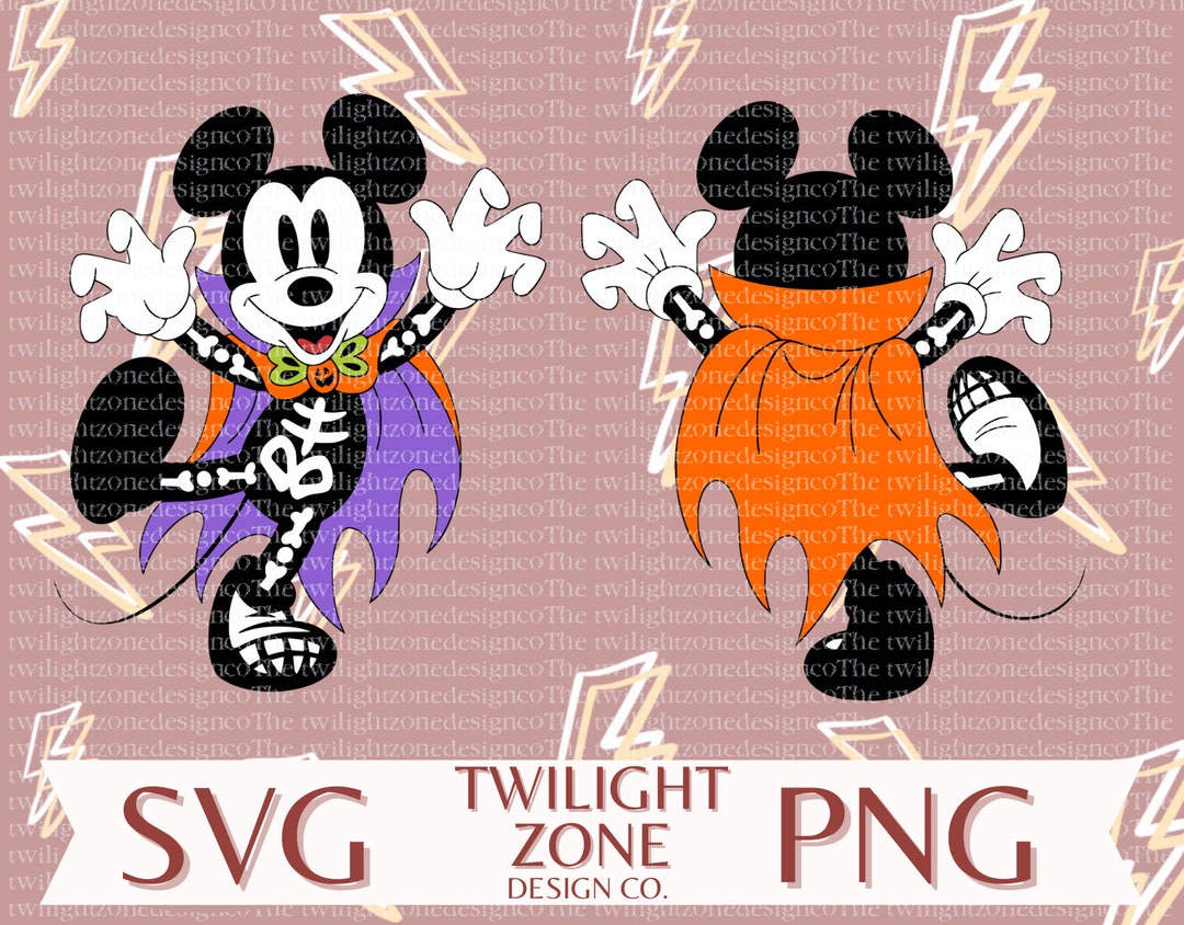 Skeleton Mouse SVG | Easy Cut File for Cricut, Layered by Colour. PNG ...