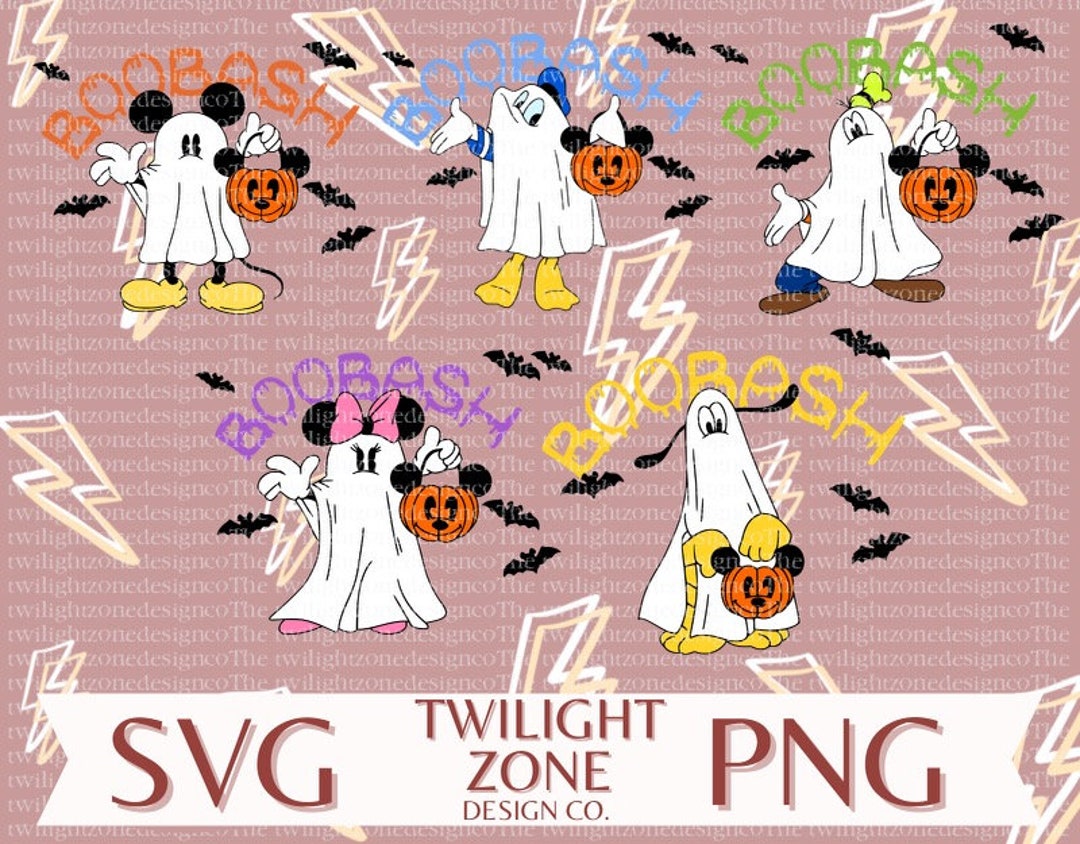 Boo Bash SVG | Easy Cut File for Cricut, Layered by Colour. PNG ...