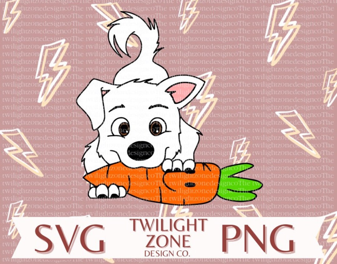 Bolt Puppy SVG | Easy Cut File for Cricut, Layered by Colour. PNG ...
