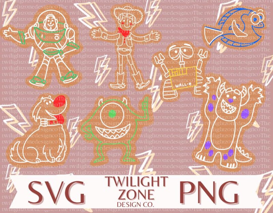 Cartoon Gingerbread SVG | Easy Cut File for Cricut, Layered by Colour ...