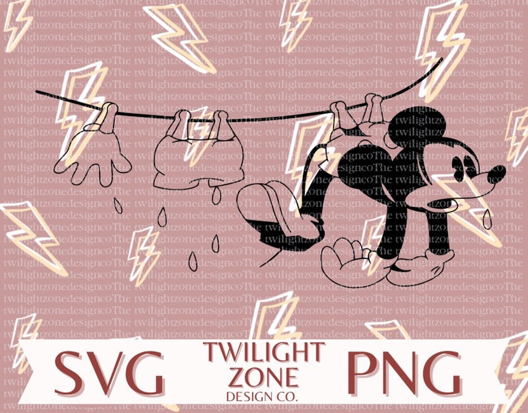 Washing Line SVG | Easy Cut File for Cricut, Layered by Colour. PNG ...