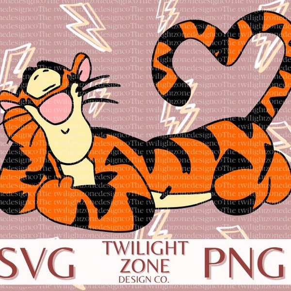 Tigger Svg - Etsy