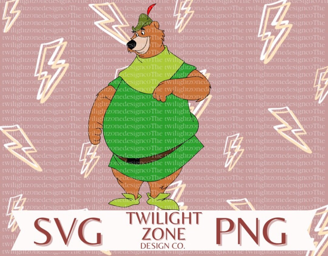 Little John SVG | Easy Cut File for Cricut, Layered by Colour. PNG ...