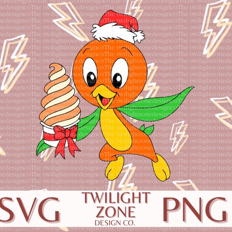 Orange Bird Svg - Etsy