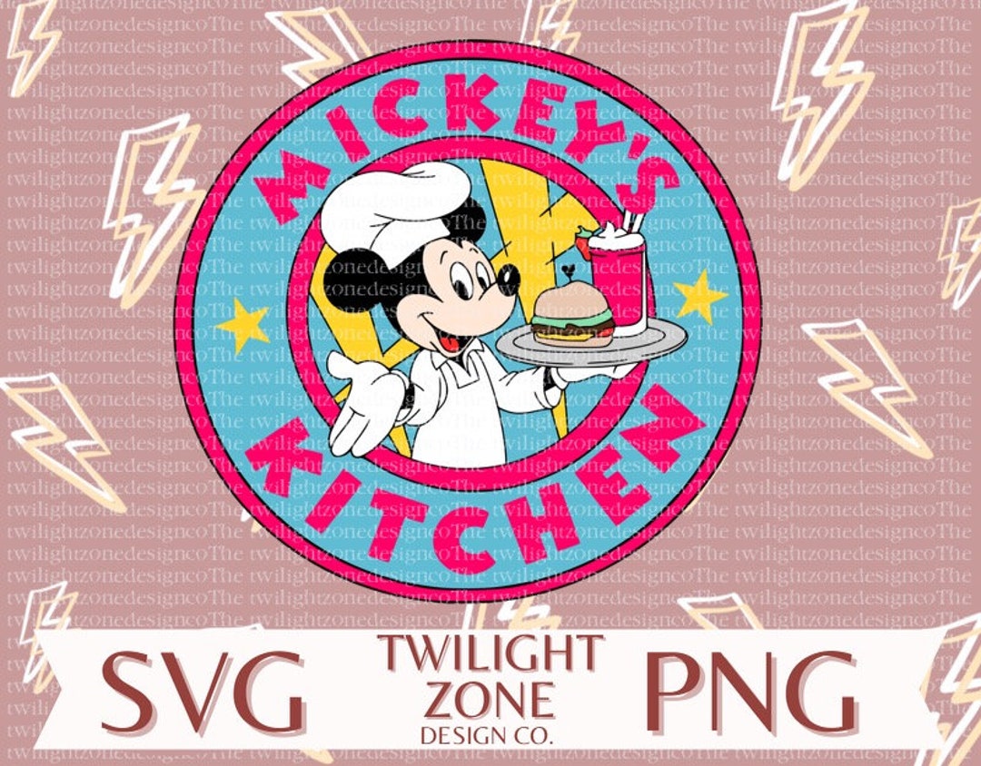 Mouse Kitchen SVG | Easy Cut File for Cricut, Layered by Colour. PNG ...