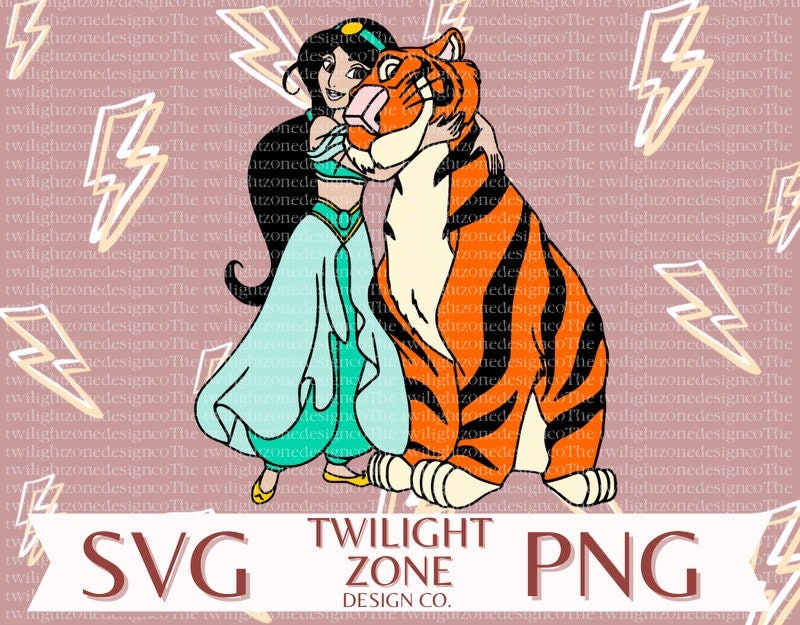 Tiger Princess SVG | Easy Cut File for Cricut, Layered by Colour. PNG ...