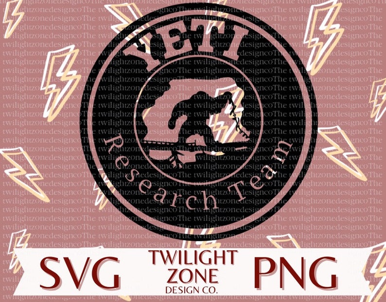 Yeti Research Coffee SVG Easy Cut File for Cricut Layered - Etsy