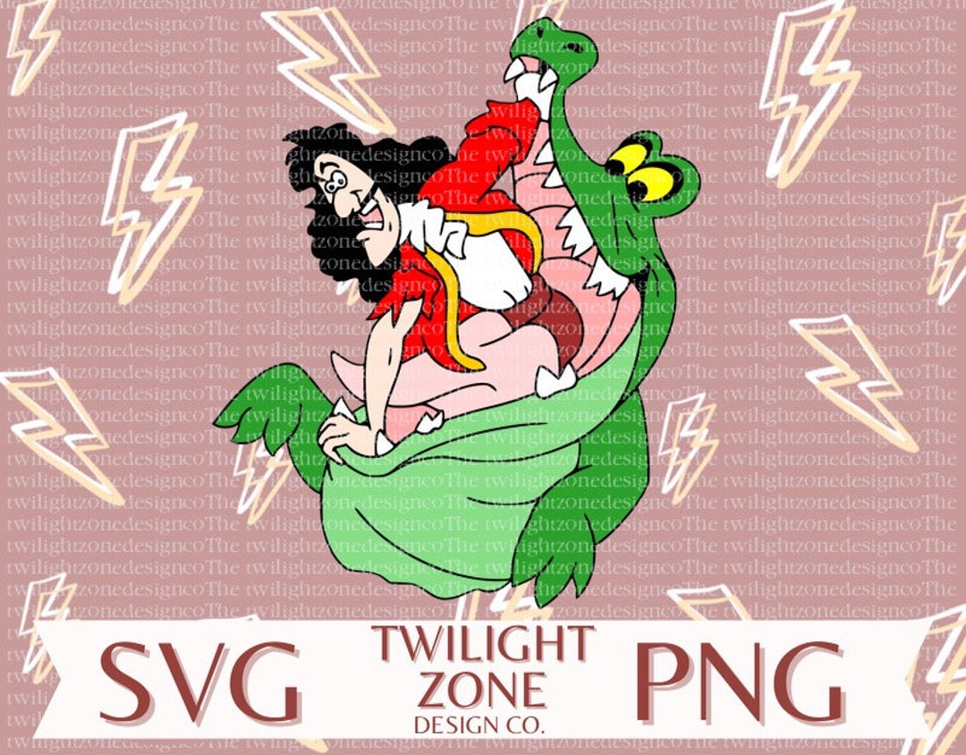 Hook Vs Croc SVG | Easy Cut File for Cricut, Layered by Colour. PNG ...