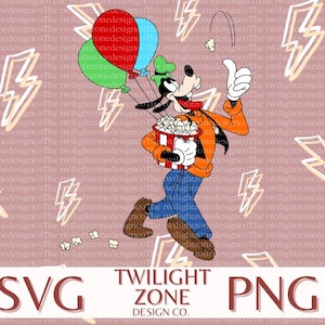 Goof in the Park SVG | Easy Cut File for Cricut, Layered by Colour. PNG ...