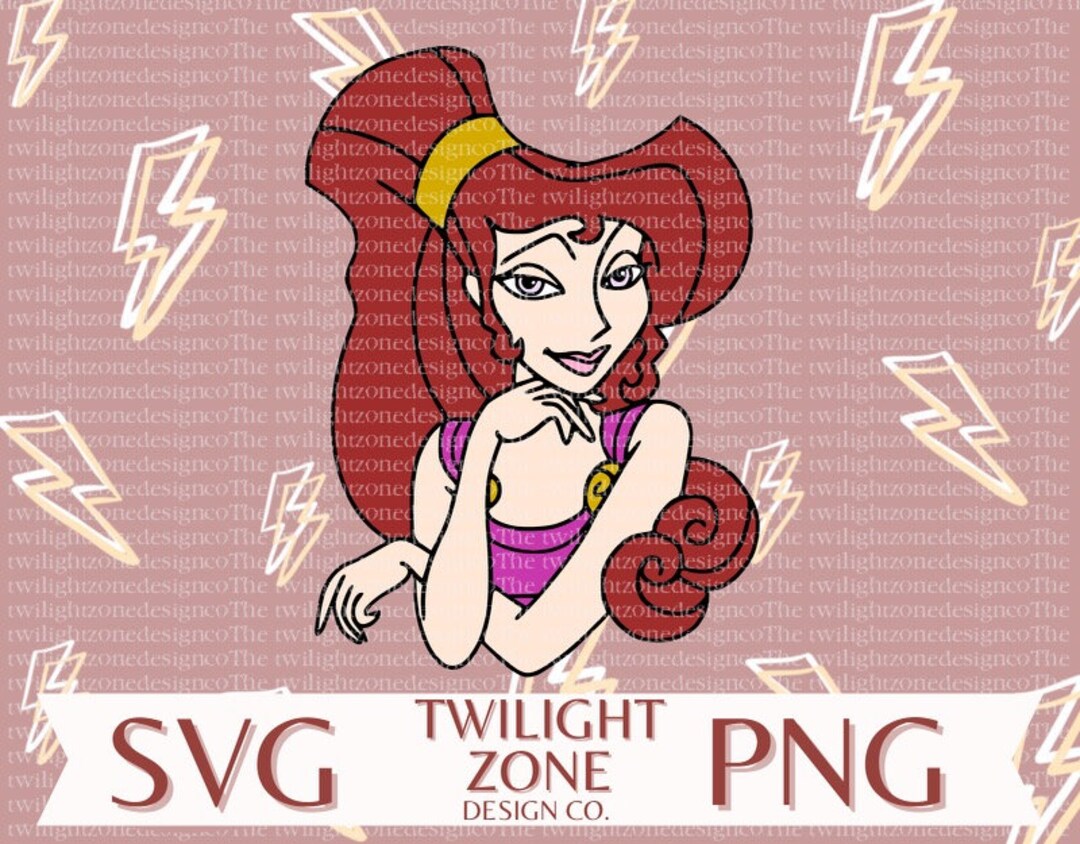 Meg SVG | Easy Cut File for Cricut, Layered by Colour. PNG | Colour ...