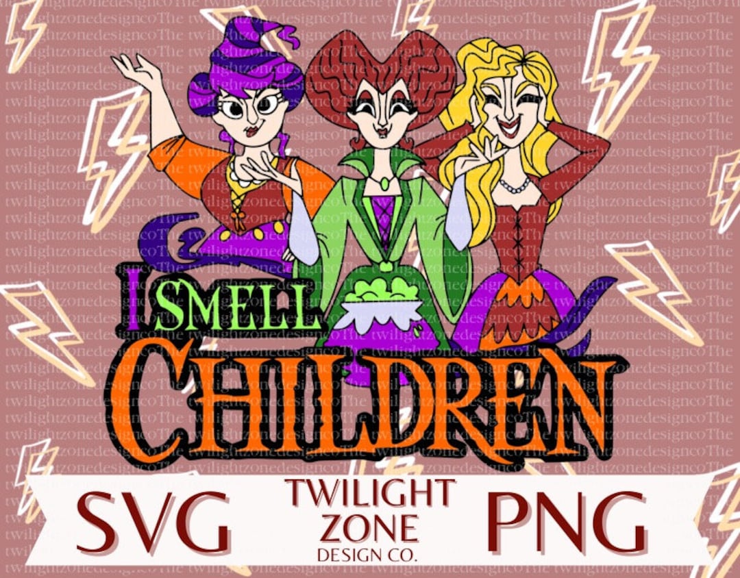 I Smell Children SVG | Easy Cut File for Cricut, Layered by Colour. PNG ...