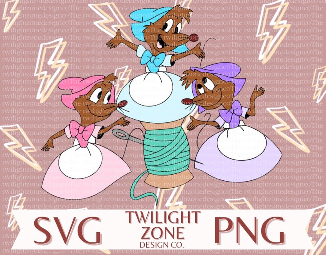 Seamstress Mice SVG | Easy Cut File for Cricut, Layered by Colour. PNG ...