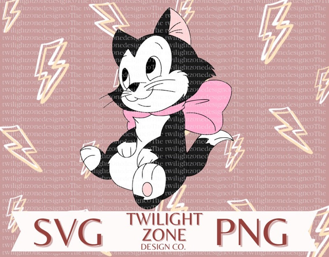 Figaro SVG Easy Cut File for Cricut, Layered by Colour. PNG Colour File ...