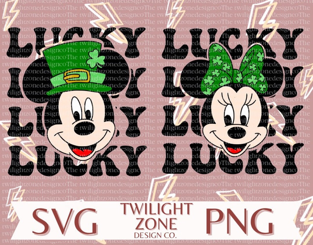 Lucky Mice SVG Easy Cut File for Cricut Layered by Colour. - Etsy Australia