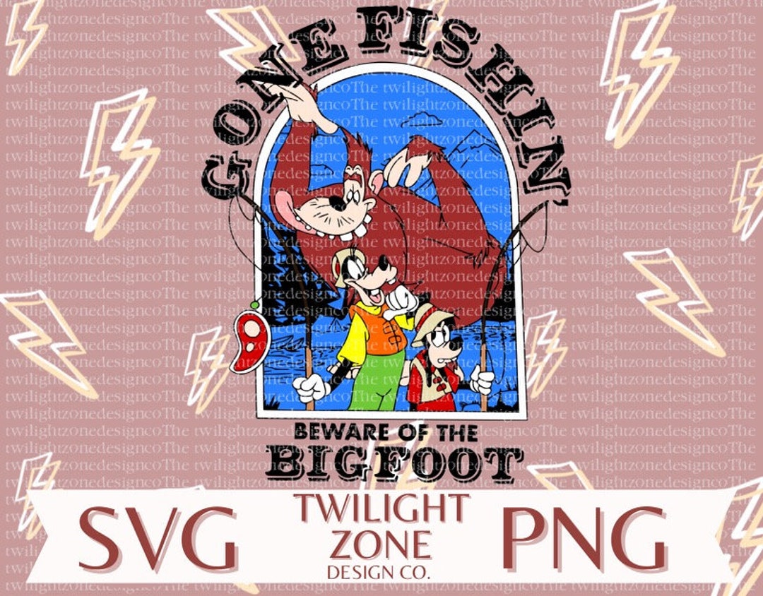 Gone Fishin' SVG | Easy Cut File for Cricut, Layered by Colour. PNG ...