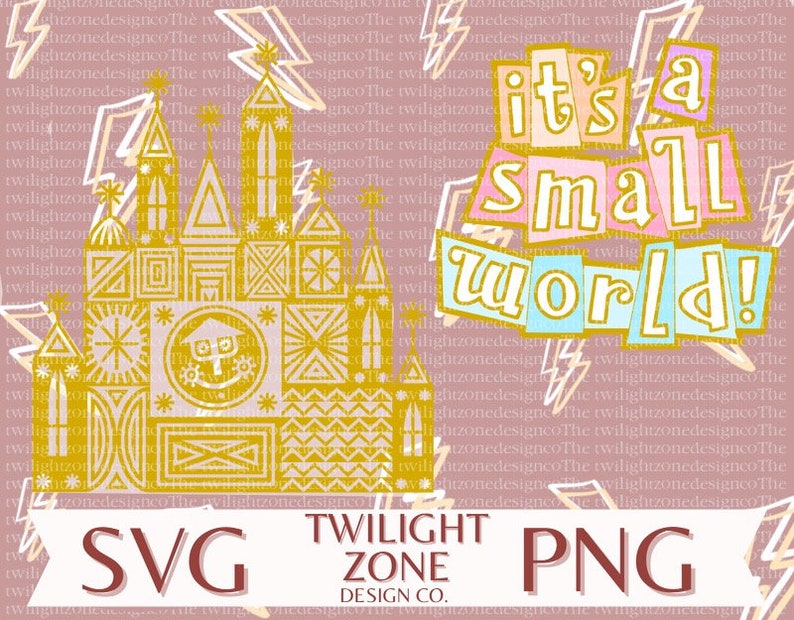 Small World SVG | Easy Cut File for Cricut, Layered by Colour. PNG ...
